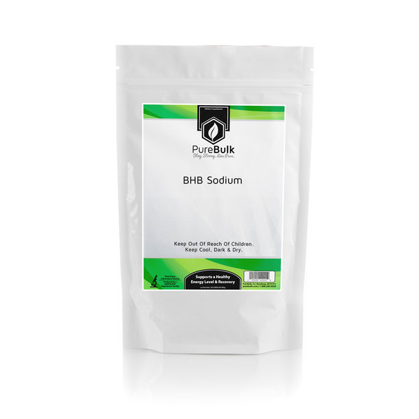 Beta-Hydroxybutyrate (BHB) Sodium - Energy & Keto Support – PureBulk, Inc.