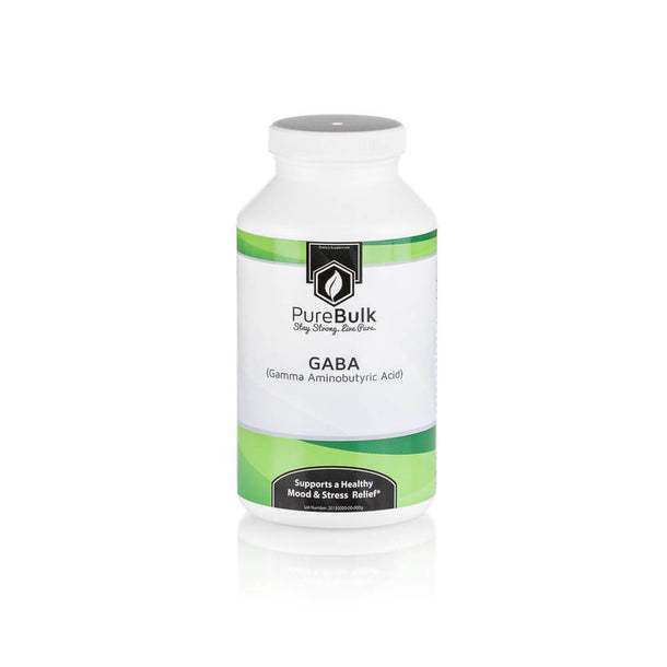 GABA for Sleep, Relaxation, and Stress Relief – PureBulk, Inc.