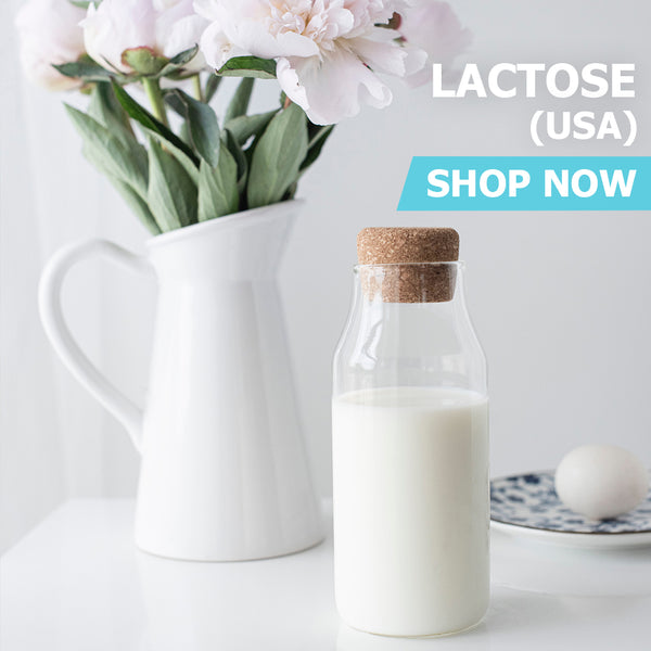 Lactose Powder (USA) - Sugar Substitue & Prebiotic - PureBulk, Inc.