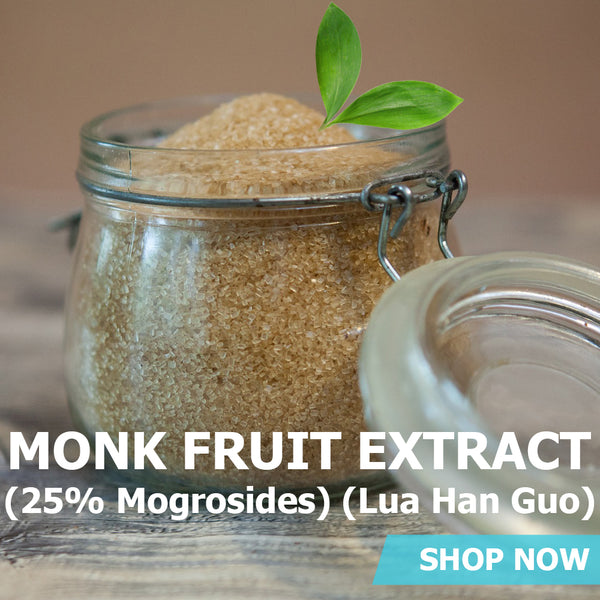Monk Fruit Extract - Natural Sweetener with 25% Mogrosides